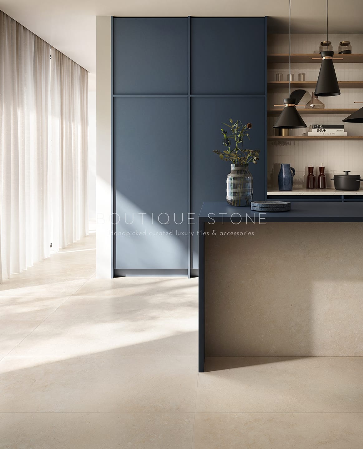 Digby Limestone Porcelain Tiles - Boutique Stone