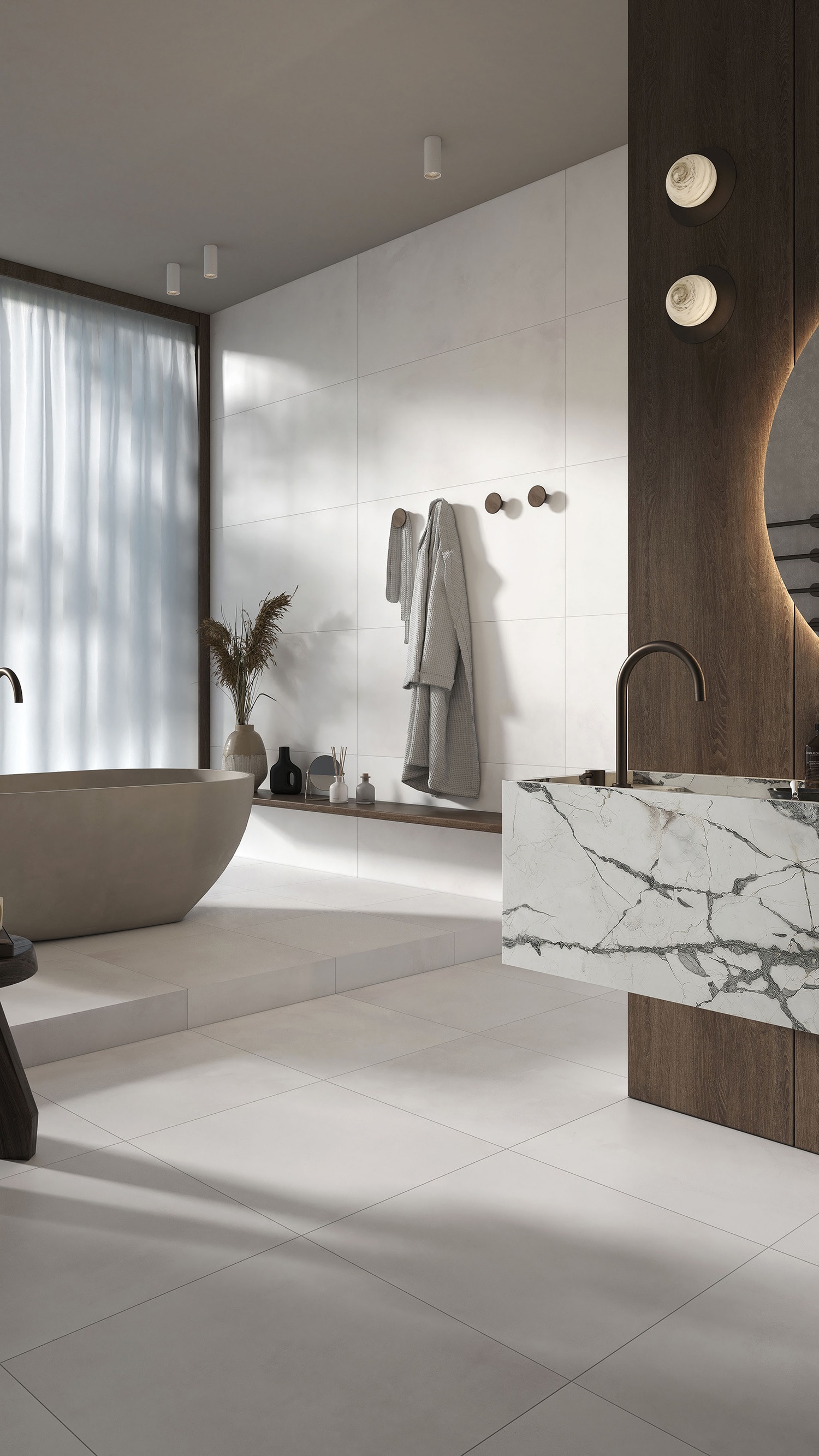 Digby Limestone Porcelain Tiles - Boutique Stone