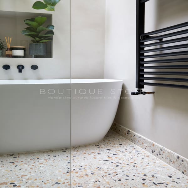 Ivory Bathroom Porcelain Tiles - Boutique Stone